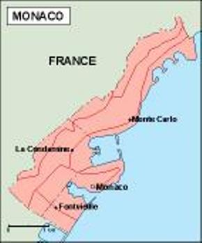 monaco_geography | Mapas Mexico